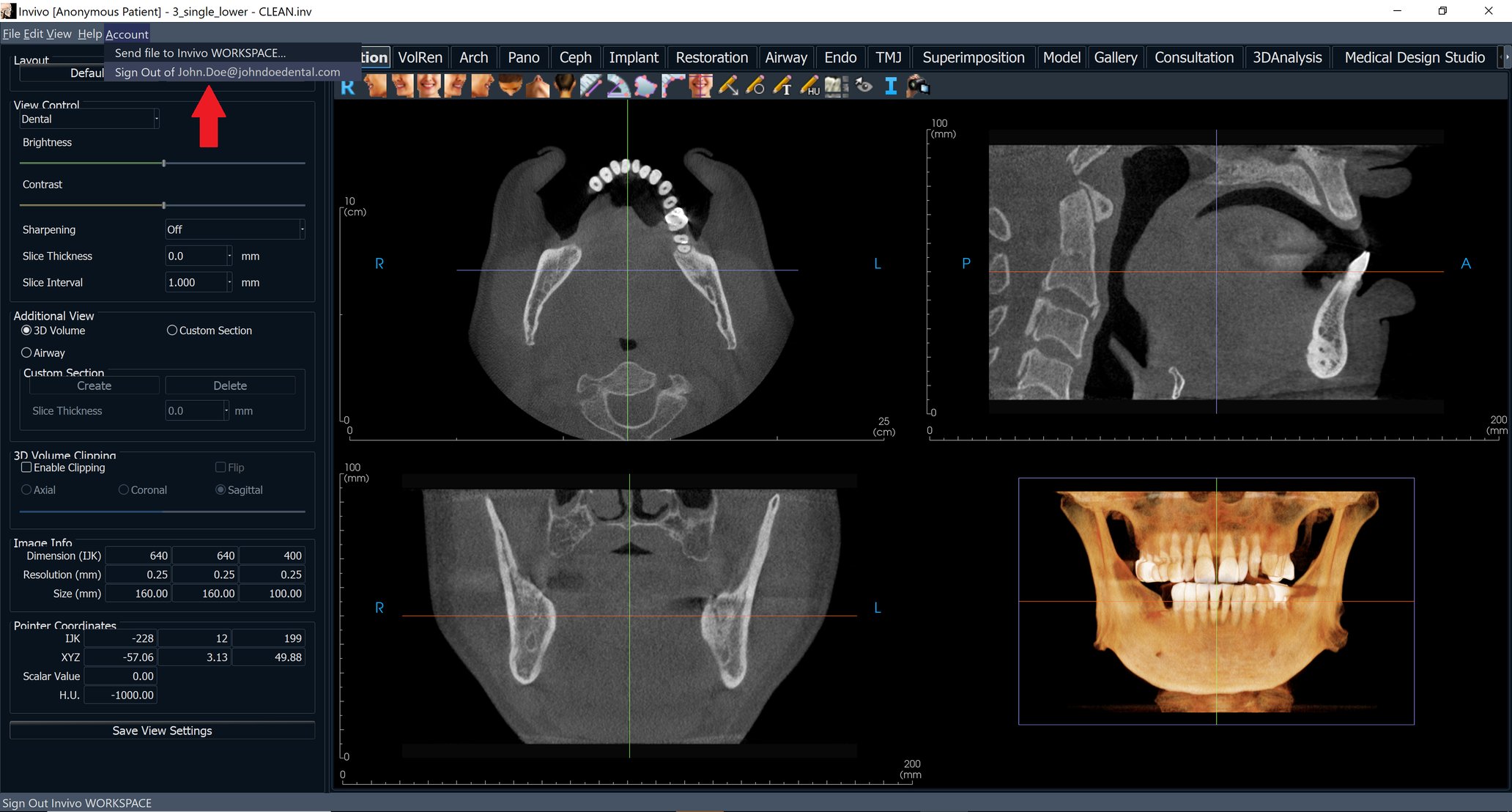 How do I login & logout of Invivo Desktop?